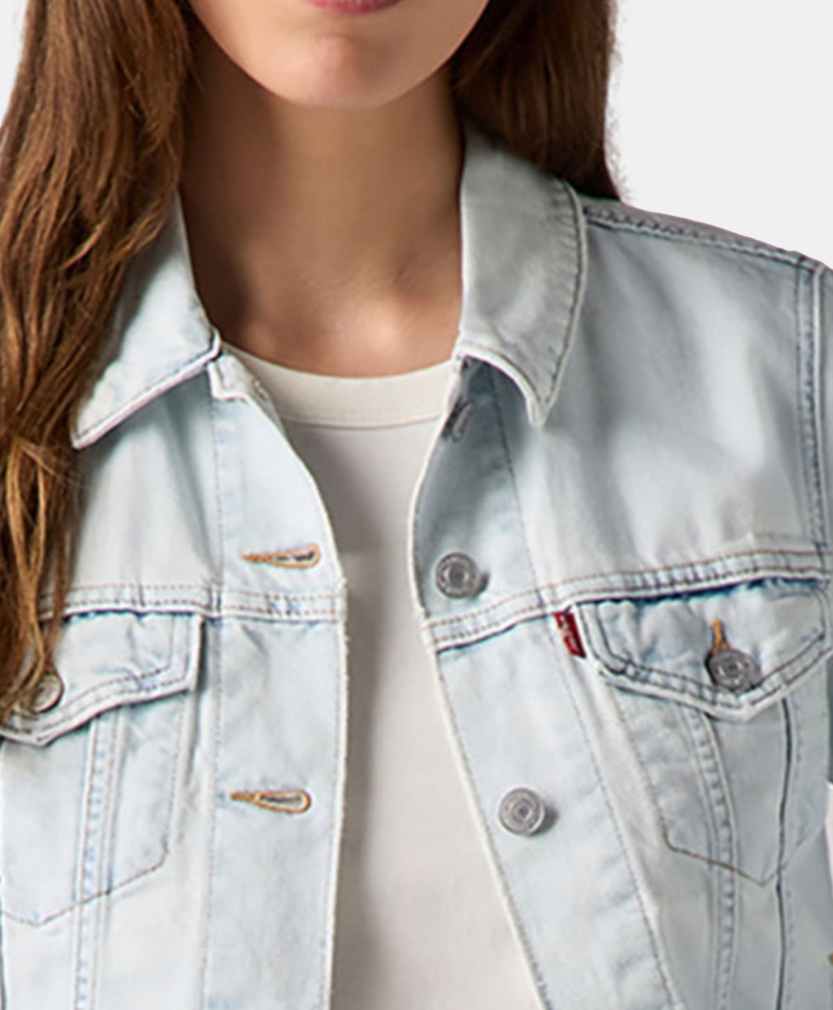 Levi’s® Chamarra Trucker para Mujer 29945-0214 - Levi’s® México
