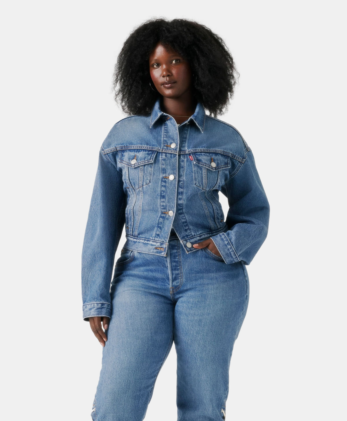 BEYONCÉ x Levi's® Chamarra Lace Up Trucker 005OO-0000 - Levi’s® México