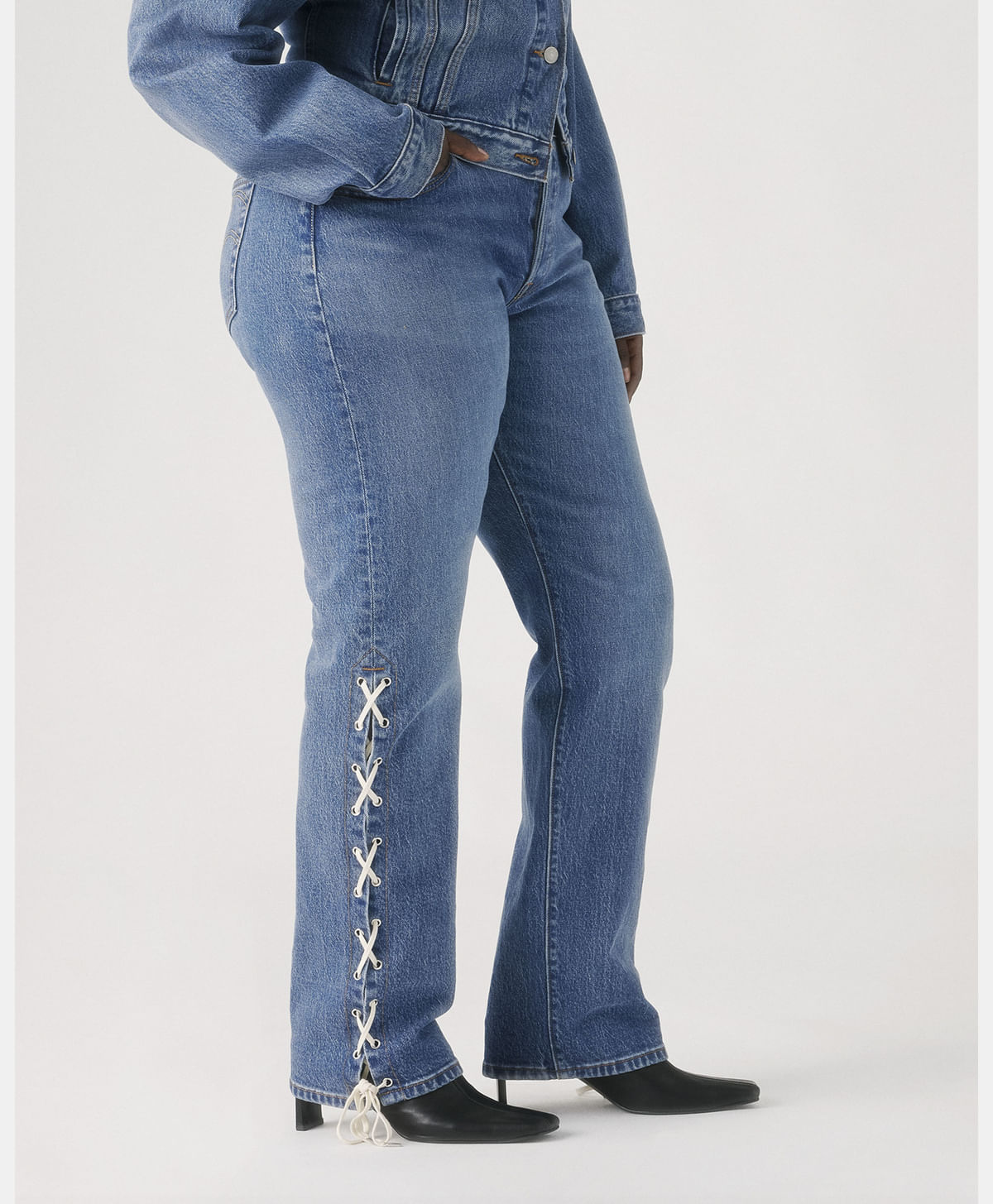 BEYONCÉ x Levi's® 501® Curve Jeans Lace Up 005OR-0000 - Levi’s® México